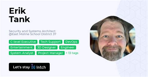Erik Tank Security And Systems Architect East Moline School District