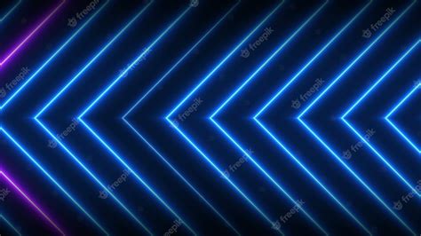 Premium Photo Neon Lights Shining Futuristic Trendy Seamless Loop Technology Motion Graphics