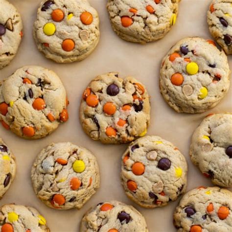Reeses Pieces Peanut Butter Cookies I Am Baker