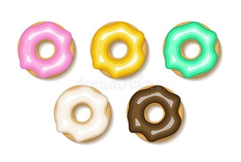 Sweet Round Donut Stock Illustrations 20 923 Sweet Round Donut Stock
