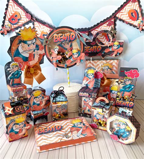 Kit Festa Naruto 100 Arquivo Digital Em Pdf E Studio