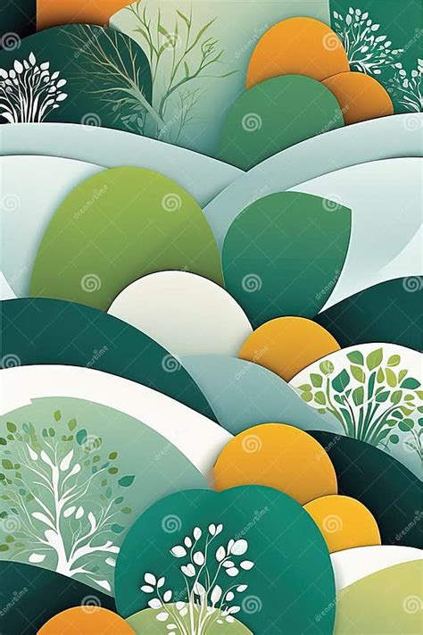 Abstract Nature Background Vector Illustrationabstract Nature
