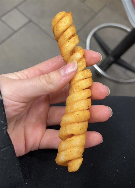 I Found A Long Curly Fry Rmildlyinteresting