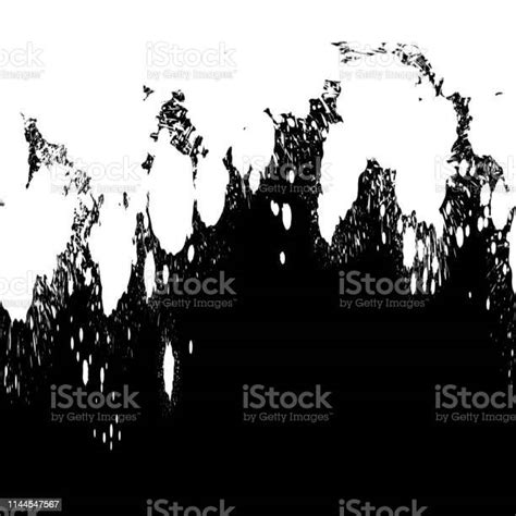 그런 지 아트 흑백 페인트 효과 배경 0명에 대한 스톡 사진 및 기타 이미지 0명 더러운 디자인 Istock