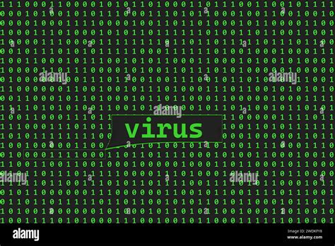 Binary Code Green Numbers Dark Screen Matrix On The Background Binary Programming Code