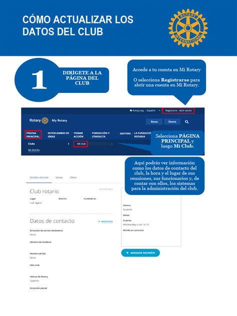 How To Update Club Details Es Pdf Informática