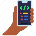 Mobile App Development Flat Icons By Juicy Studios LTD