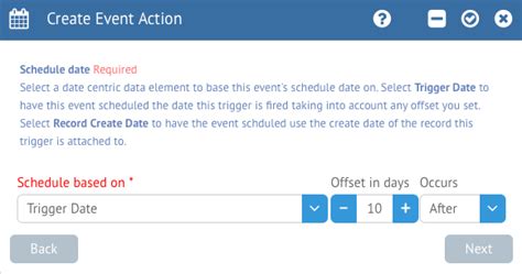 trigger action create event houdiniesq knowledge base archive