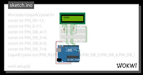 Nabil Ganteng Projek Lcd Berjalan 3 Sekali Wokwi ESP32 STM32