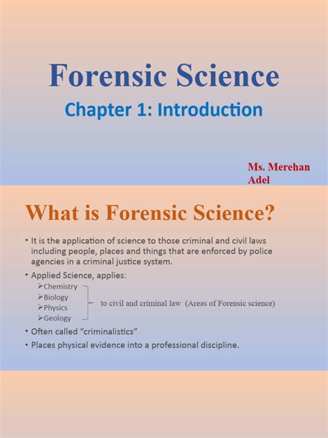 introduction to forensic science pdf forensic science fingerprint