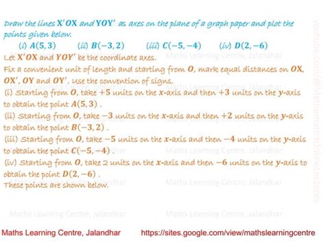 Class 9 Chapter 3 Coordinate Geometry Pdf