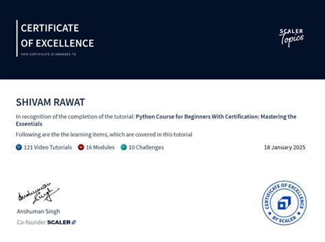 Shivam Rawat On Linkedin Python Learningjourney Scalertopics