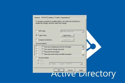 How To Set Logon Hours For Multiple Remote Users