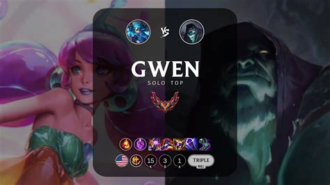 Gwen Top Vs Yorick Na Grandmaster Patch 133 Youtube