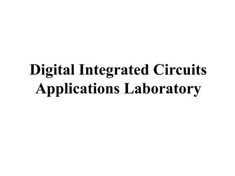 Digital System Design Lab Procedure Ppt Ppt