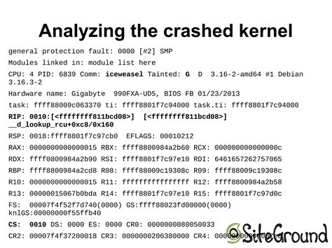 Linux Kernel Crashdump Odp
