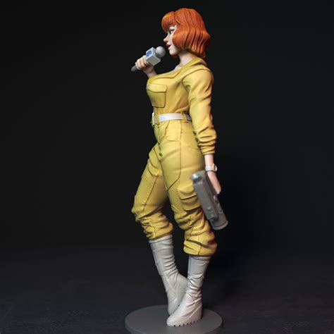 April Oneil Nsfw Nude Sfw Tmnt 3d Model Print Teenage Mutant Ninja