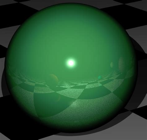 C Ray Tracer Reflections Grainy Stack Overflow