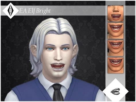 Alexia483s Ea Elf Bright Teeth Teeth Costume Makeup Halloween Face