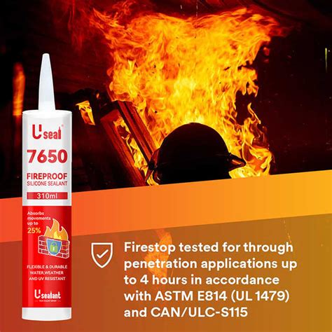 Firestop Fire Proof Intumescent Elastomeric Fireproof Fire Proof Stop