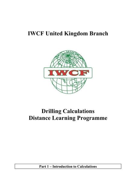 Well Cap 1 Instructor Pdf