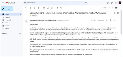 Generativeai Internship Aimlcampus Machinelearning Ai Tech