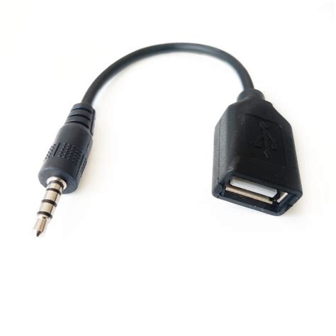 Кабель USB 2.0, AUX AUX 3.5/USB M/ 10 cм - купить по низкой цене в ...