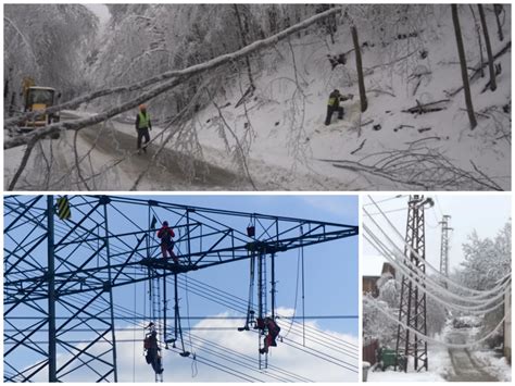 Възстановено е електричеството във всички населени места в Западна