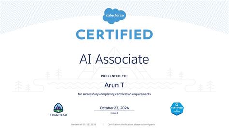 Arun T On Linkedin Salesforce Aiassociate Ai