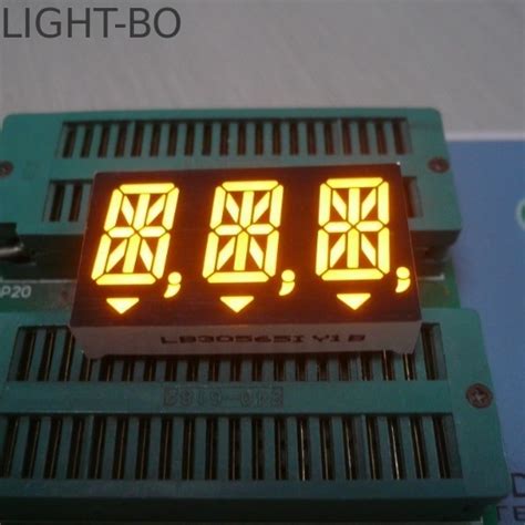 Super Amber 3 Digit 14 Segment Led Display 0 56 Inch For Digital Indicator