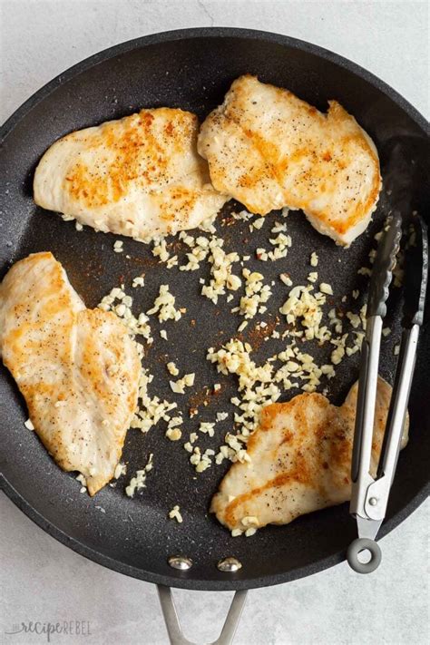 Creamy Garlic Chicken The Recipe Rebel Video