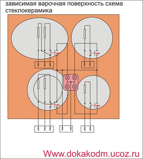 Электроконфорка схема - Схемы