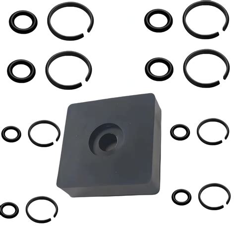 4 4 Sets 3 8 And 1 2”impact Retaining Ring Clip With O Ring For