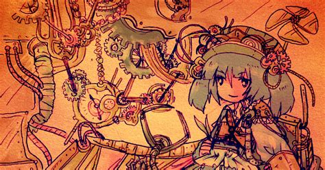 東方 割と最近の落書き詰め20 ひじのじゅりのマンガ 落書き にとり 妹紅 Pixiv