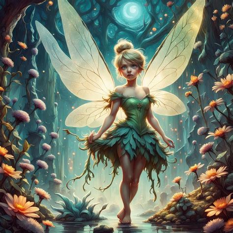 Tinkerbell Ai Generated Artwork Nightcafe Creator