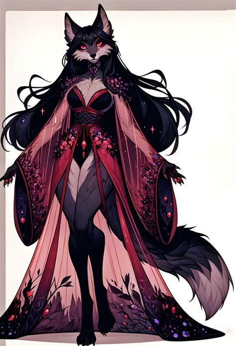 Female Fox Mage Of The Sin Of Lust 3 By Blair Bad Luck Witch On Deviantart