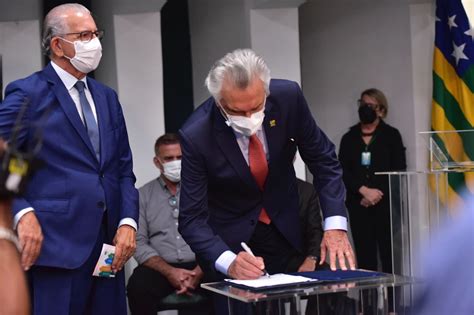Governador Ronaldo Caiado Empossa Eurípedes Do Carmo Na Presidência Da