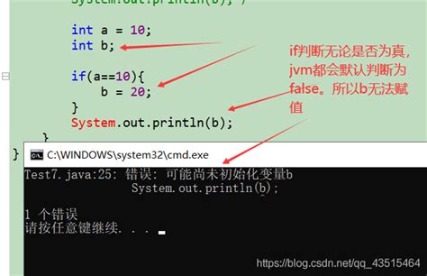 自己对java中if变量赋值的理解java If 赋值 Csdn博客