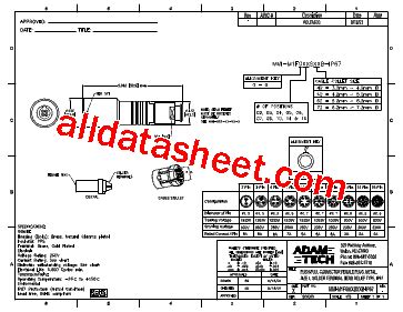 MMI-M1FG06S62B-IP67 Datasheet(PDF) - Adam Technologies, Inc.