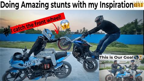 Doing Amazing Stunts With My Inspiration Uday Neo Stunts