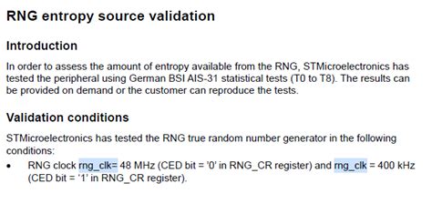 Stm32h7 Rng Clock Configuration Stmicroelectronics Community