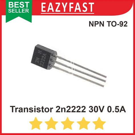 Transistor Tr NPN 2n2222 TO-92 | Lazada Indonesia