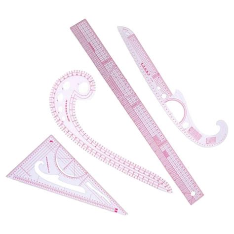 French Curve Ruler Set Measure Ruler Clothing Diy Tailors Ruler Curve