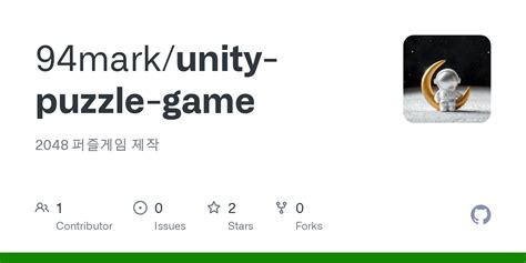 Github Mark Unity Puzzle Game