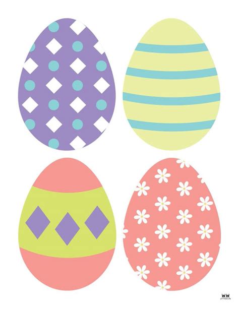 Easter Egg Coloring Pages Templates 81 Easter Egg Template Easter