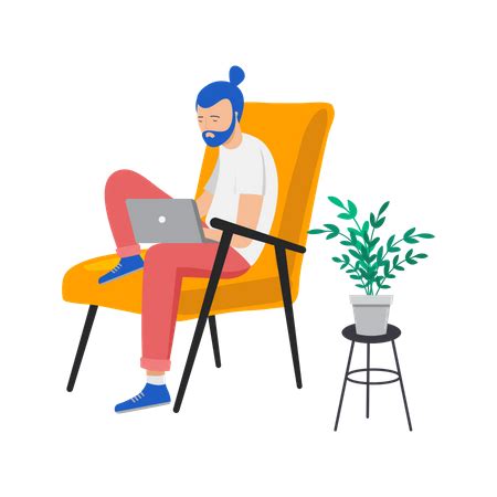 Work From Home Illustration Pack 5 People Illustrations IconScout