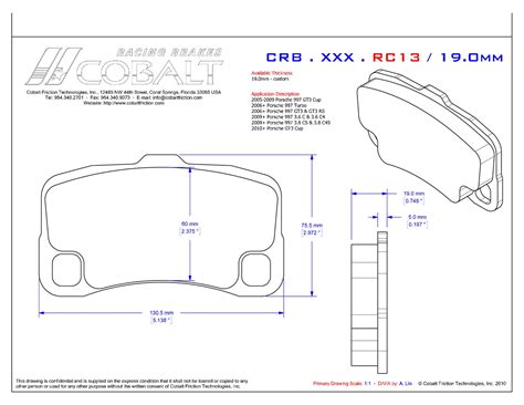 Crb Xrx Rc13 Rear — Cobalt Racing Brakes