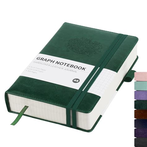 Rinrda Graph Paper Journal Notebook A5 Notebook Grid