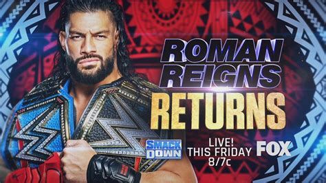 Roman Reigns Comments Ahead Of First Smackdown Appearance Since