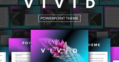 Vivid Powerpoint Theme Incl Vivid And Theme Envato